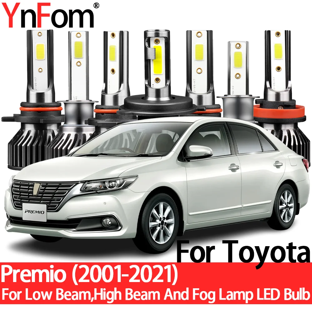 YnFom-For-Toyota-Premio-2001-2021-Special-LED-Headlight-Bulbs-Kit-For ...