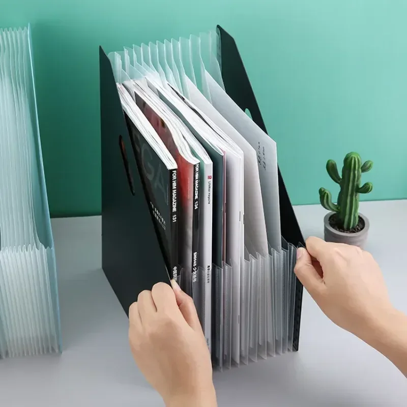 13 Pockets Expanding Portable File Folder Document Paper Organizer ...