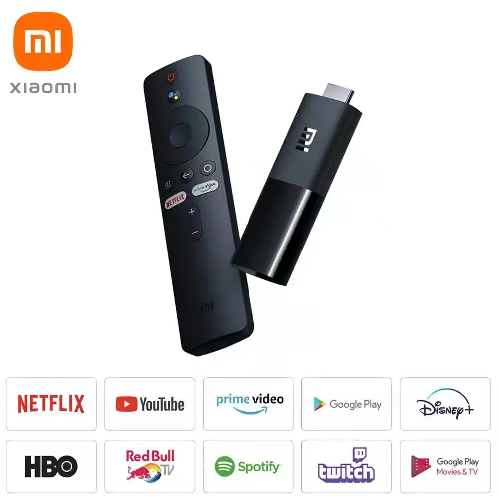 Xiaomi Mi TV Stick Android TV 9.0 Versão Global Quad core 1080P Dolby ...