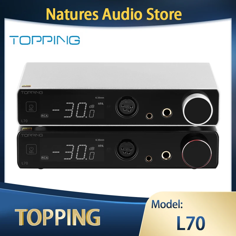 Topping-L70-Headphone-Amplifier-Full-Balance-AMP-HIFI-Pre-amplifier ...