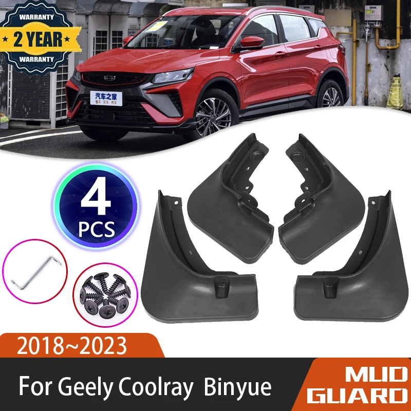 Guardabarros-de-coche-para-Geely-Coolray-Binyue-SX11-X50-2018-2019-2020 ...