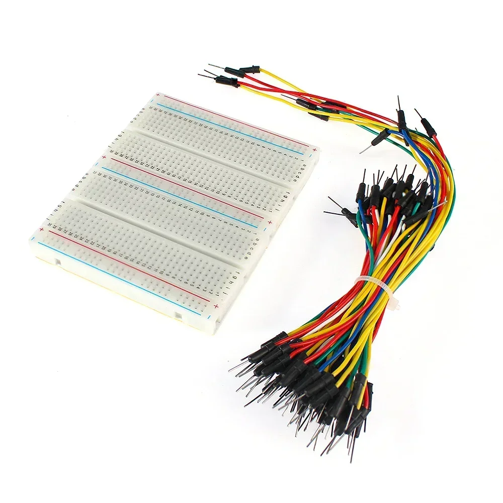 400/750/830Tie DIY PCB Breadboard Kit Jumpers 65/140pcs Wires Mini Test ...