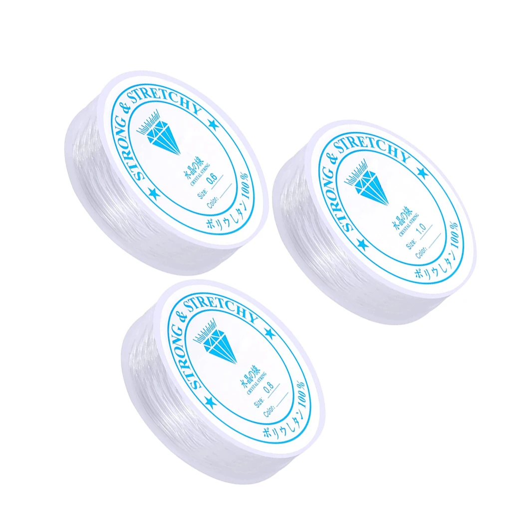 3-Pieces-Saltwater-Portable-Fish-Lines-Rolls-Outdoor-River-0-6mm-0-8mm ...