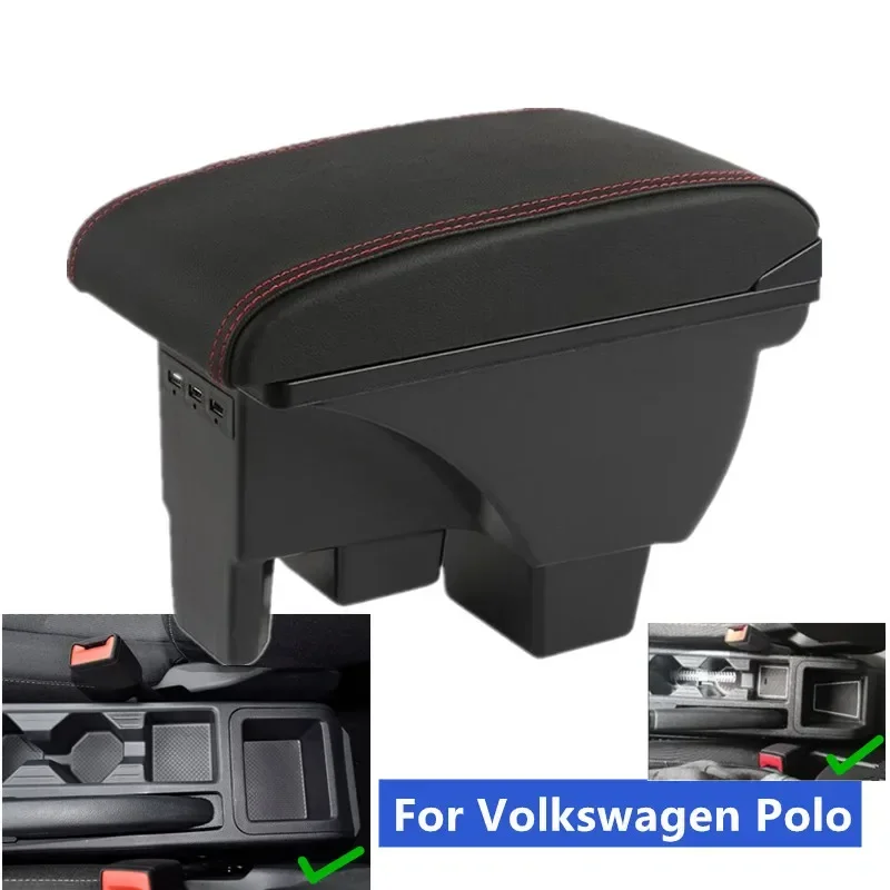 For-Volkswagen-POLO-Armrest-box-For-POLO-20019-2023-Car-Armrest-box ...