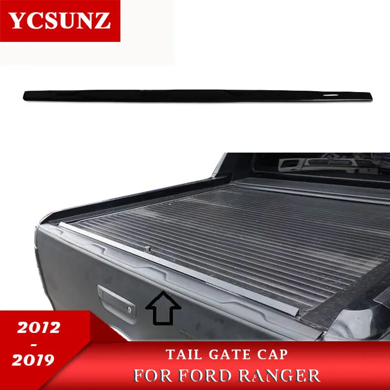Rear Guard Tail Gate Truck Trim For Ford Ranger wildtrak T6 T7 T8 2012 ...