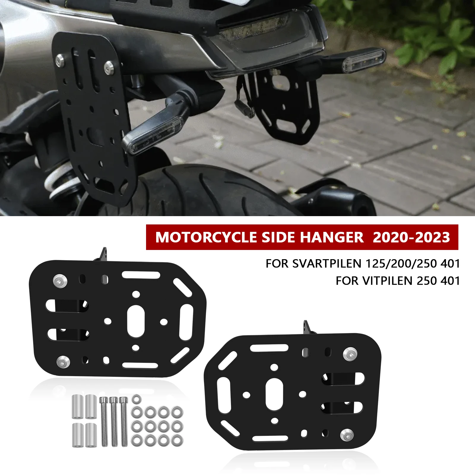 Motorcycle-Saddle-Bag-Support-Bar-Mounting-Bracket-Side-Luggage-Rack ...