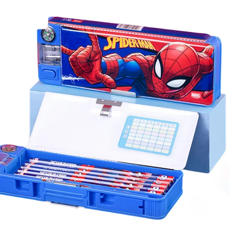Marvel-Spider-Man-anime-stationery-box-boy-pupils-pencil-case-multi ...