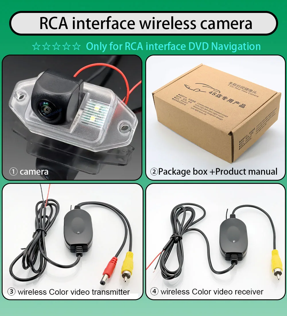 2-4-Ghz-Wireless-FishEye-HD-Car-Rear-View-Camera-For-Toyota-Land ...