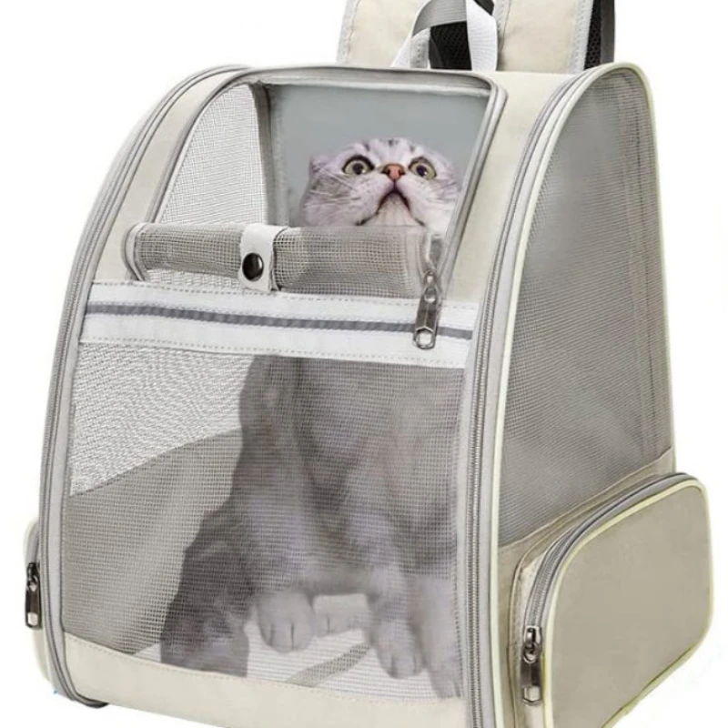 Pet-Cat-Bag-Breathable-Canvas-Portable-Cat-Backpack-Outdoor-Travel ...