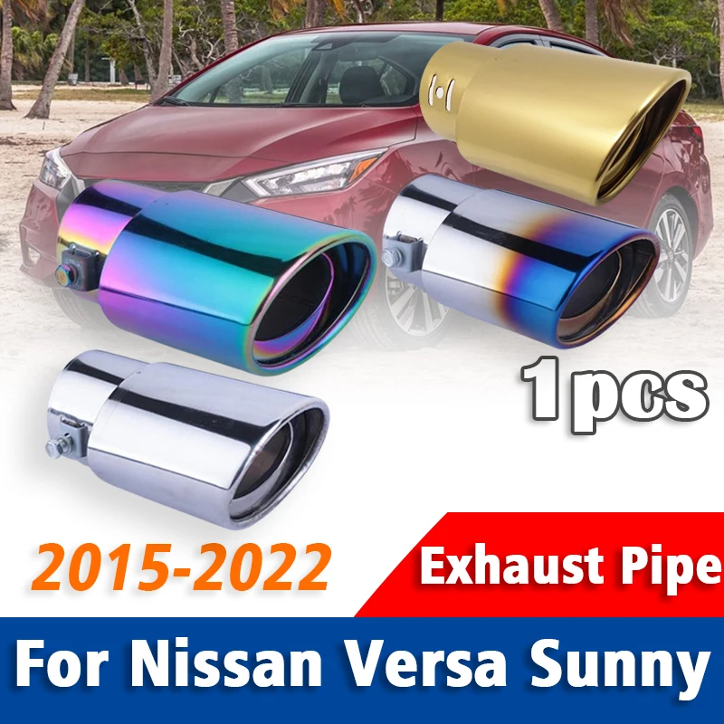 Stainless-Steel-Exhaust-Pipe-Muffler-Tailpipe-Muffler-Tip-Tail-Throat ...