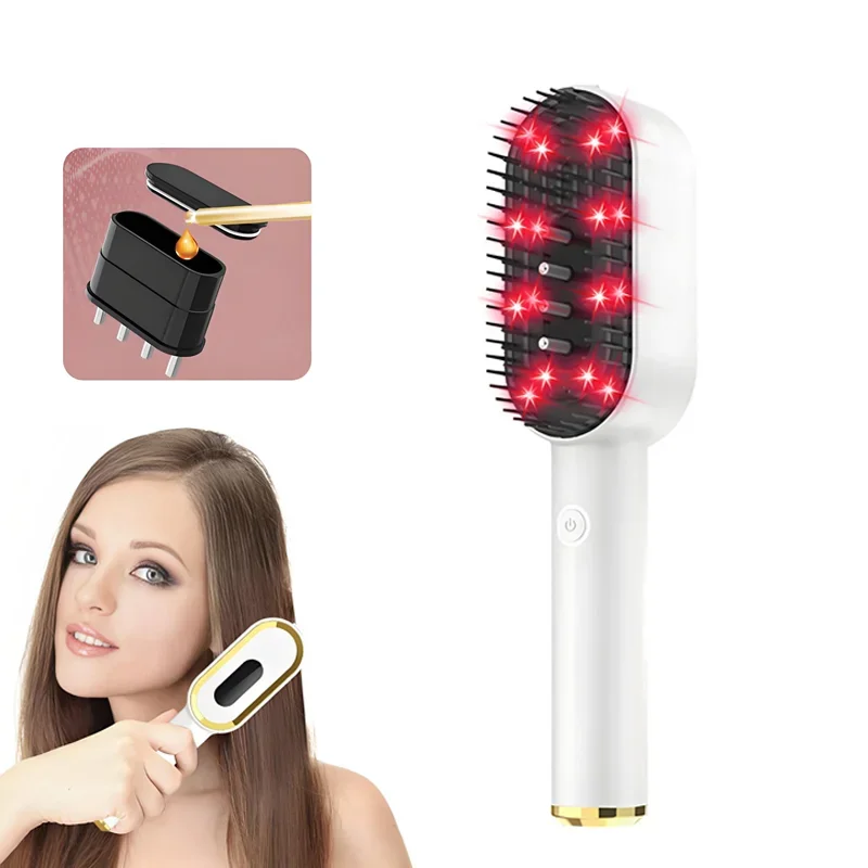LED Red Light Therapy Hair Growth Comb - Laser Scalp Massager for ...