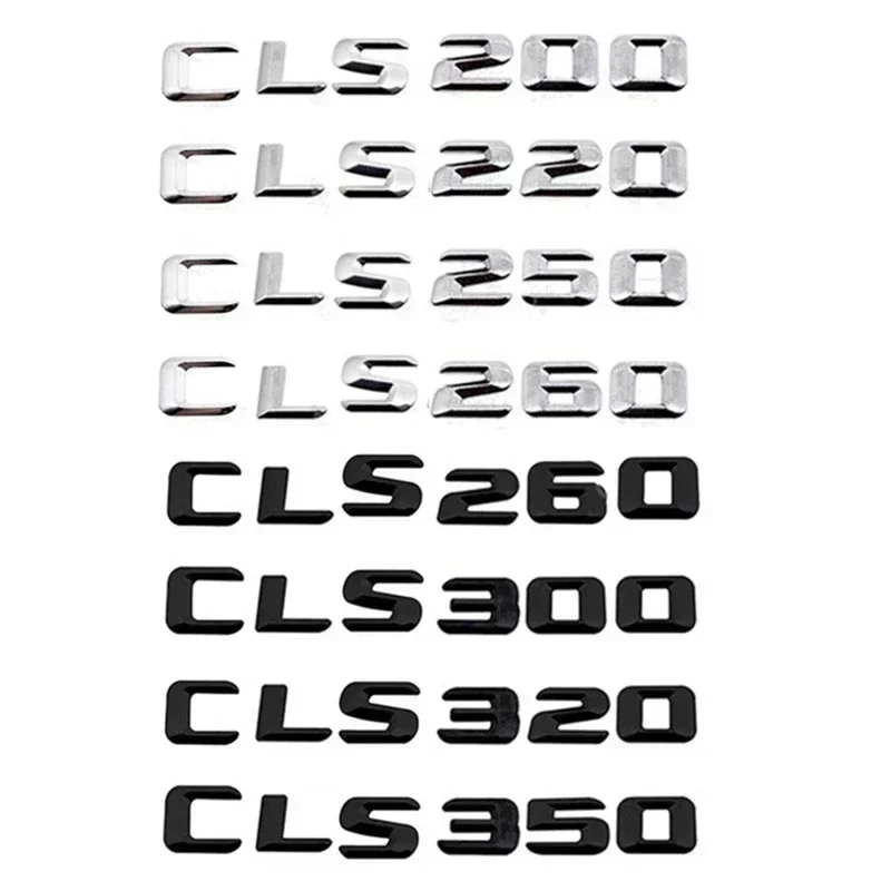Car-Sticker-Chrome-Letter-Number-Rear-Refitting-Emblem-For-W219-W220 ...