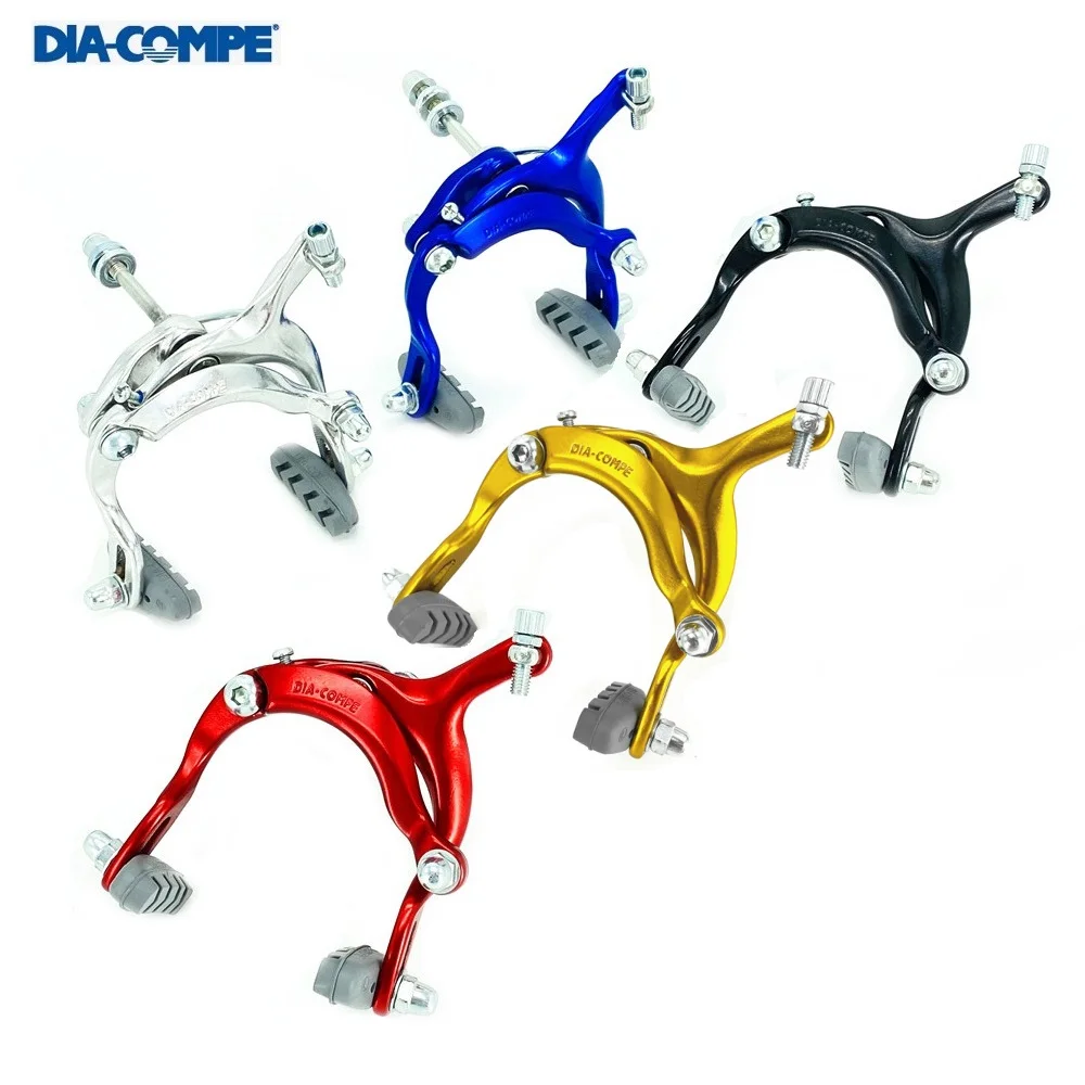 DIA-COMPE Bicycle Aluminum Alloy Caliper Brake 61-79mm Dual Pivot Caliper Brake Retro Bicycle ...