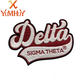 11 Inch Letter "Delta Sigma Theta " Sorority Patches,Since 1913 ...