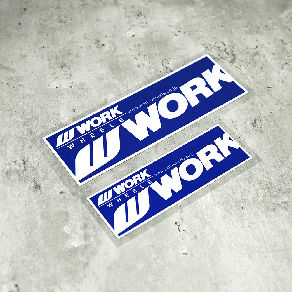 Work Wheels Decal
