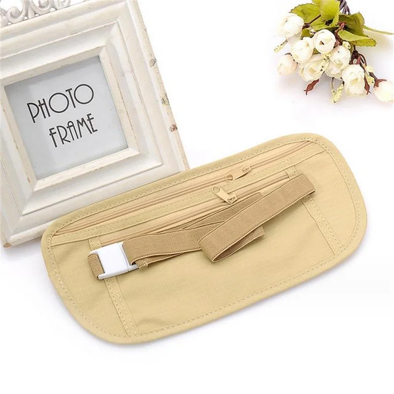 Invisible-Travel-Waist-Packs-Pouch-For-Passport-Money-Belt-Bag-Hidden ...