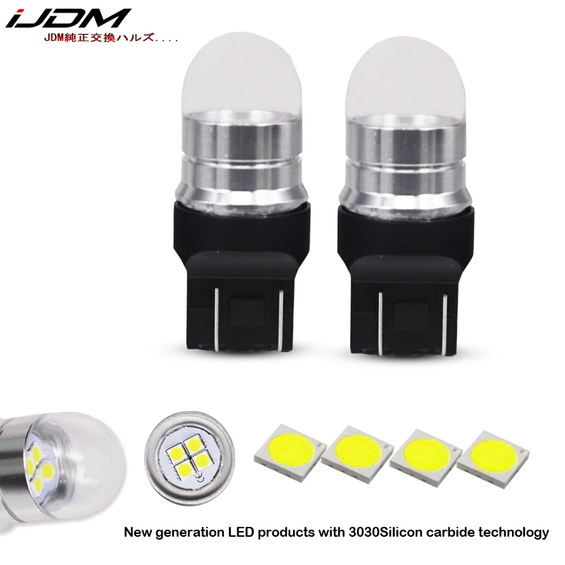 iJDM P21W LED Bulb T20 PY21W W21W W16W T15 7443 W21/5W 7440 BAU15S Car ...