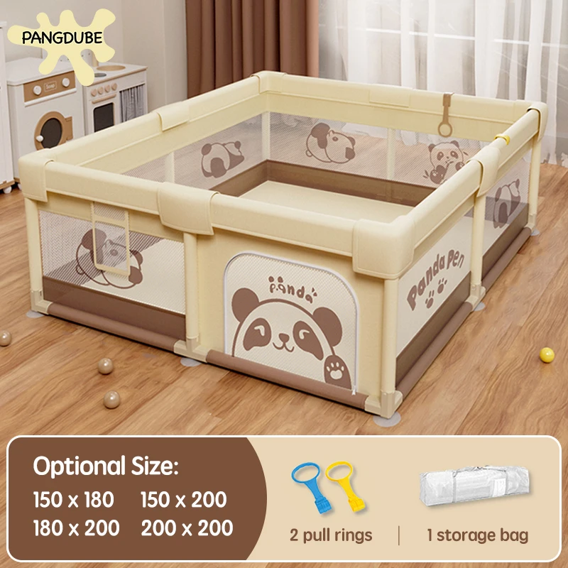 PANGDUBE-Panda-Baby-Playpens-Children-s-Playpen-Optional-4-Sizes ...