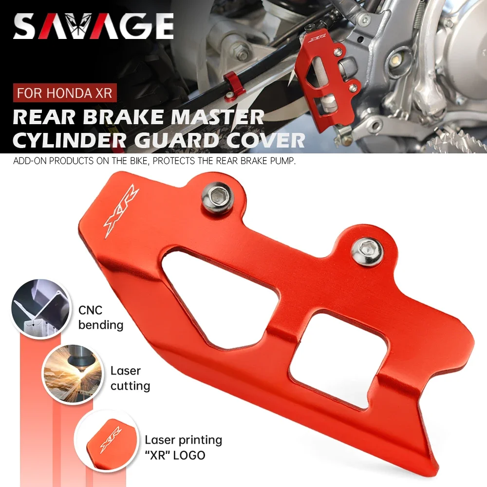 Rear-Brake-Master-Cylinder-Guard-Cover-For-HONDA-XR250R-XR400R-XR600R ...