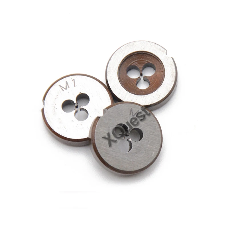XQuest HSS Mini Round Die M1 M1.2 M1.4 M1.5 M1.6 M1.7 Round Threading ...