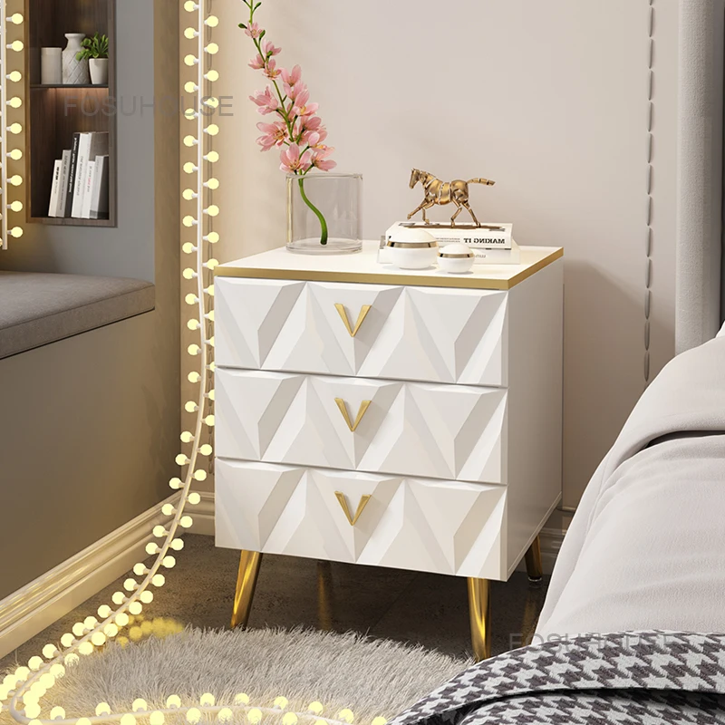 Light-Luxury-Bedside-Table-Simple-Modern-Nightstands-Bedroom-Furniture ...