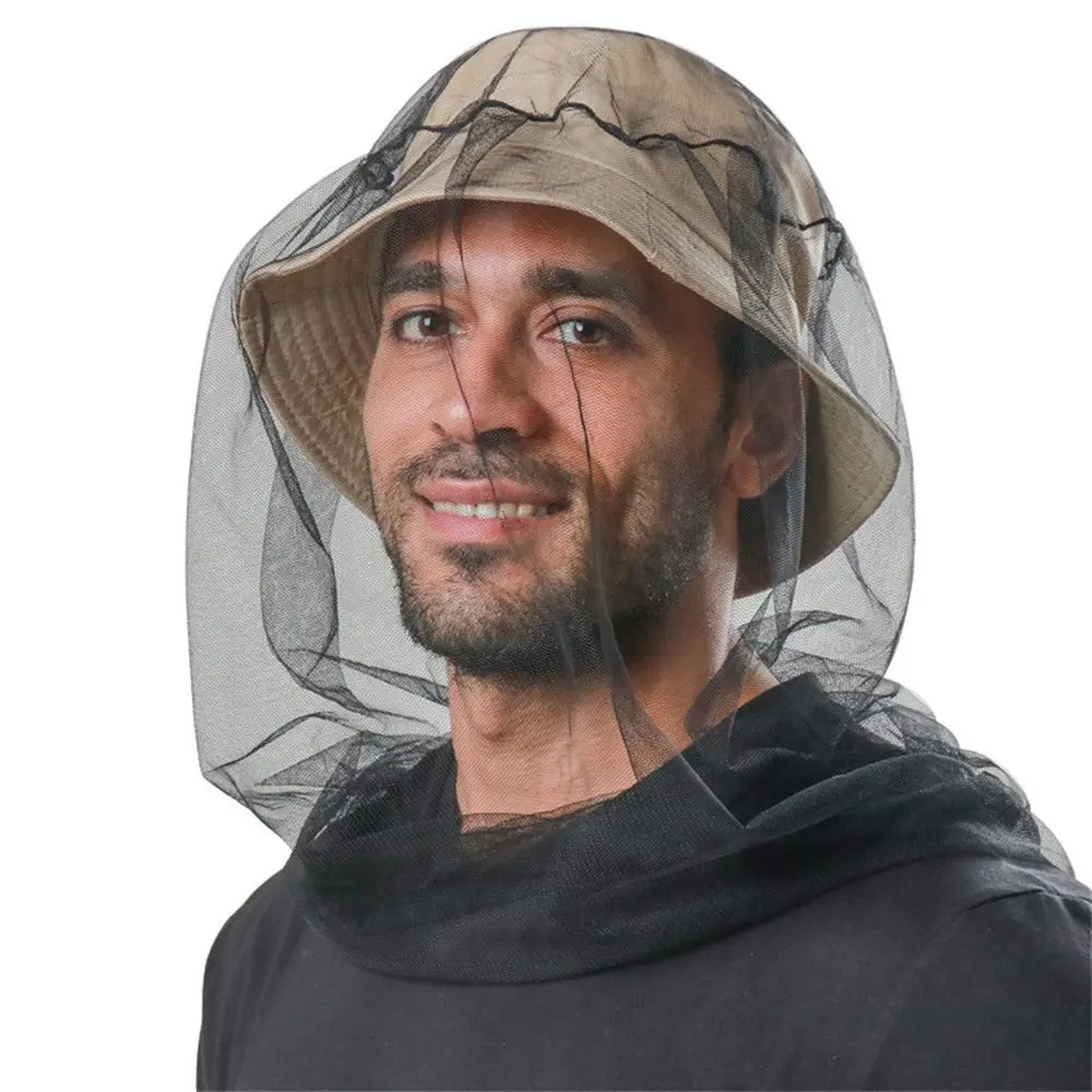 Insect-Bee-Face-Protection-Mesh-Hat-Outdoor-Fishing-Mosquito-Proof-Hat ...