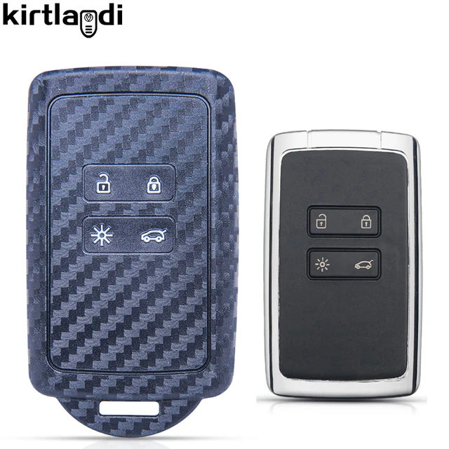 Silicone Key Case Cover For Renault Clio 5 Espace Arkana Captur Kadjar ...