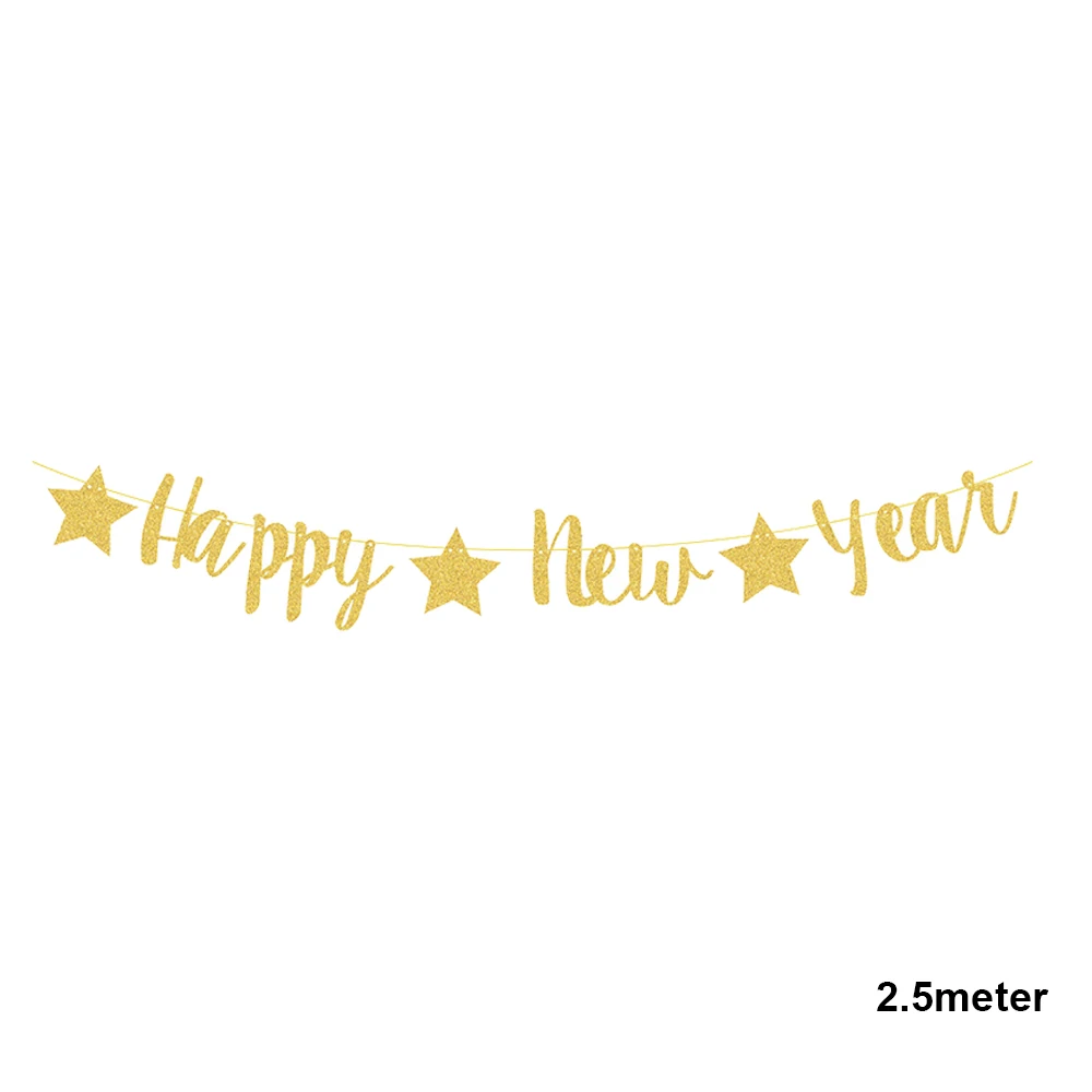 Happy New Year Banner Png