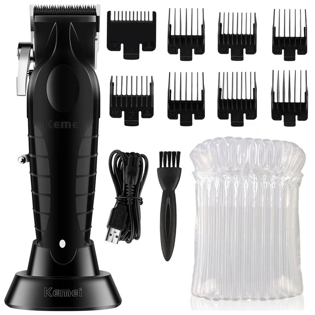 Kemei Professional Hair Clipper for Men Hair Cutting Machine with Seat ...
