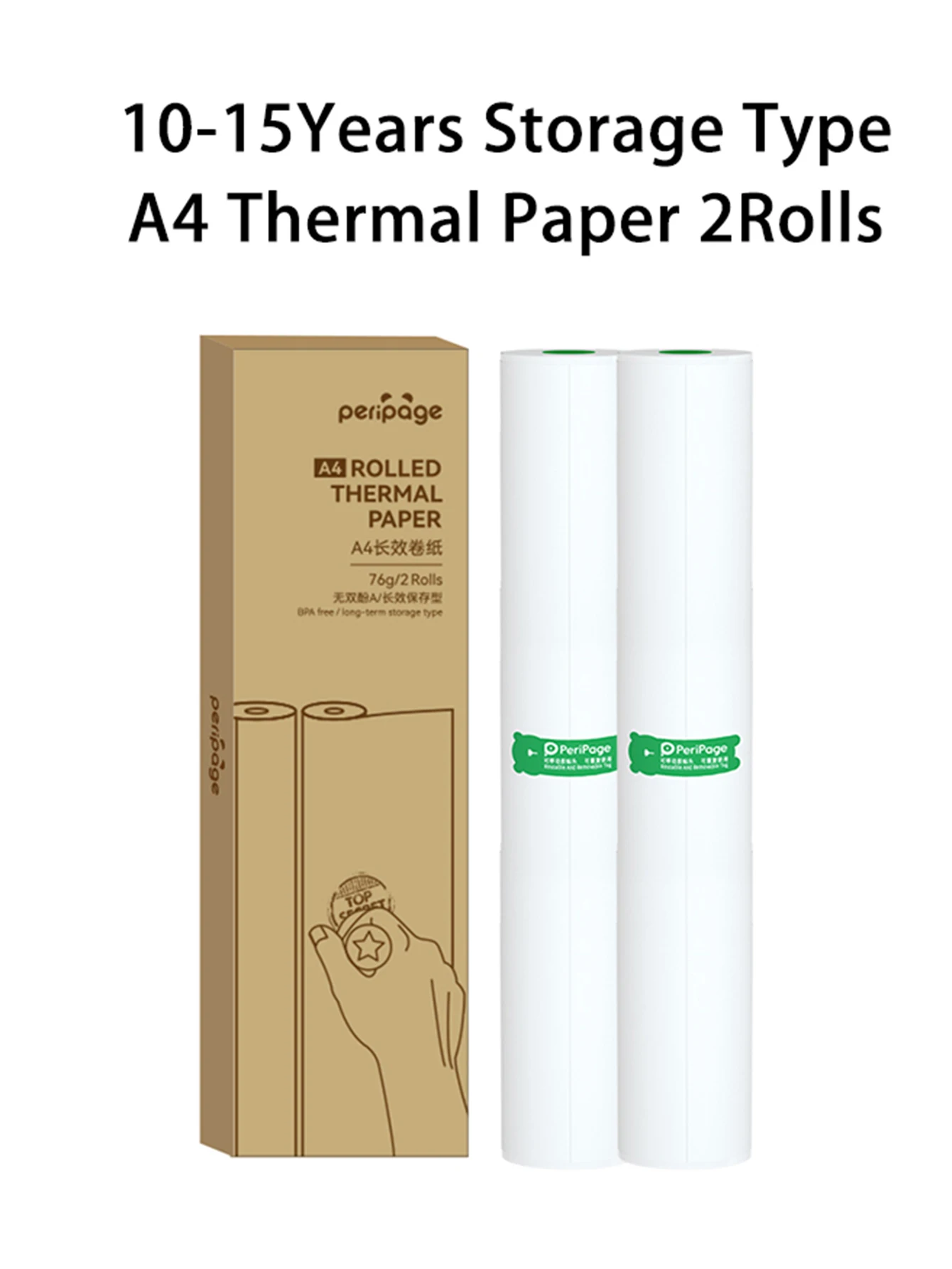 PeriPage-A4-Portable-Printer-Roll-Folded-Paper-USB-Bluetooth-Thermal ...