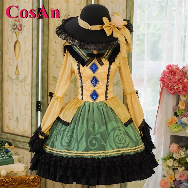 CosAn Game Touhou Project Komeiji Koishi Cosplay Costumes Elegant ...