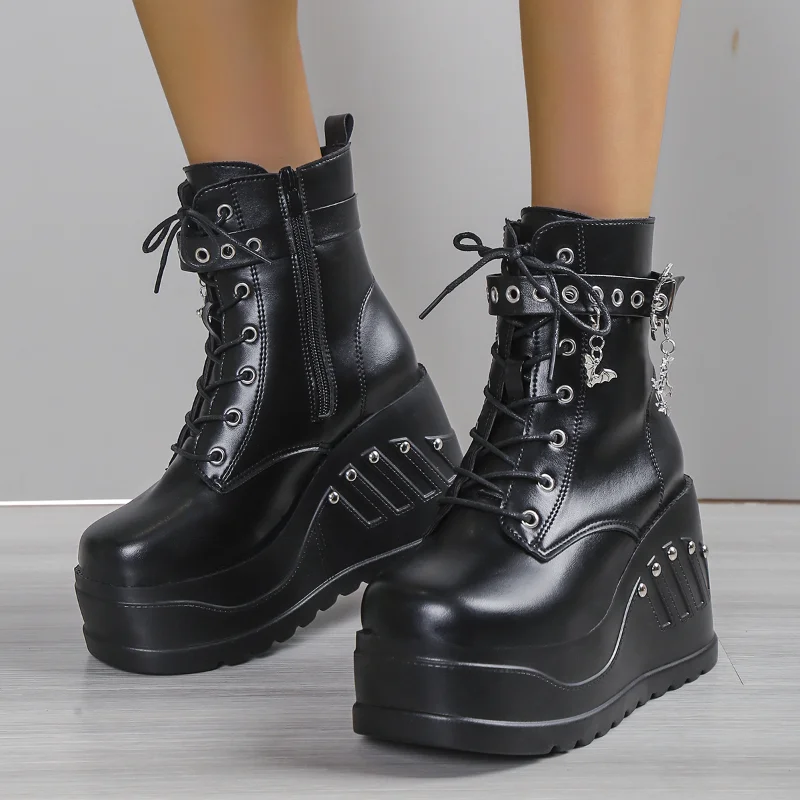 2022-New-Boots-for-Women-Fashion-Hot-Sale-Punk-Goth-Platform-Heels ...
