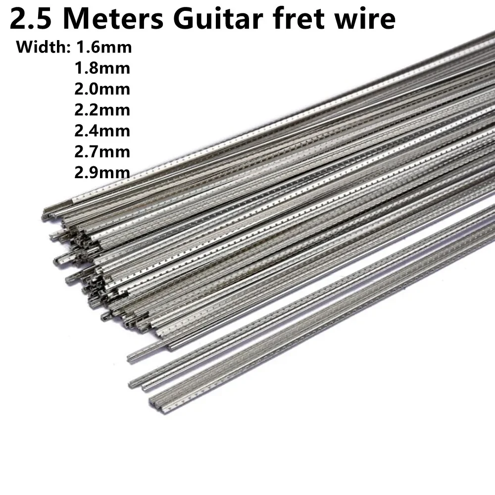8FT-Bass-Guitar-Fingerboard-Fret-Wire-Copper-Nickel-Silver-Gauge-1-6-1 ...