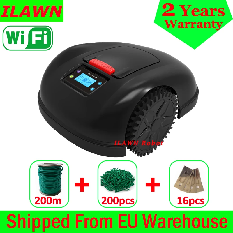 WIFI-APP-Contrl-Gyroscope-Navigation-Intelligent-Lawn-Mower-Robot-E1600 ...