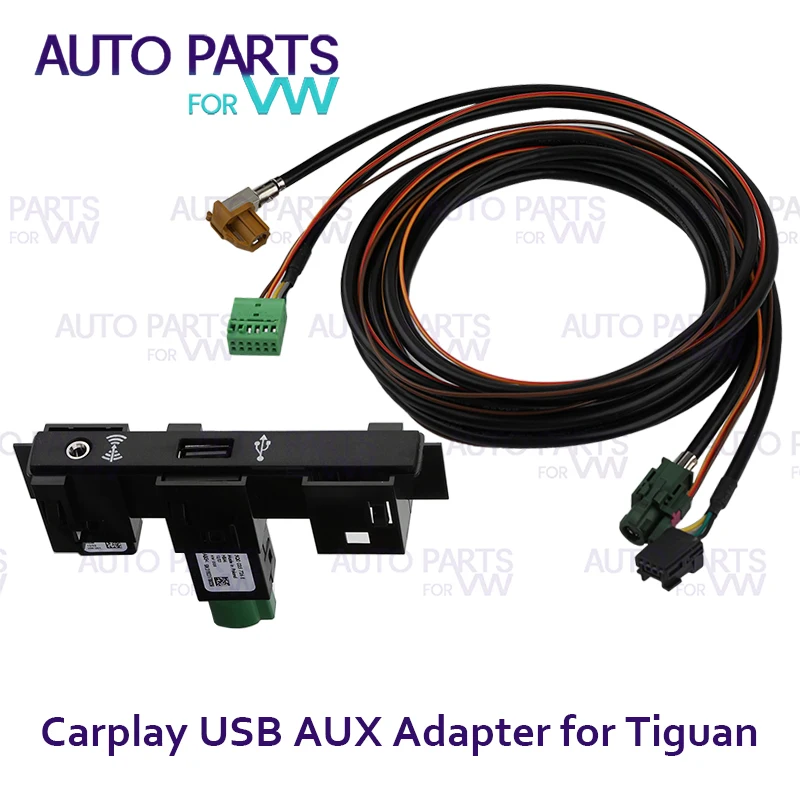 CarPlay-MDI-USB-AMI-Install-Plug-Socket-Switch-Button-Harness-for-VW ...