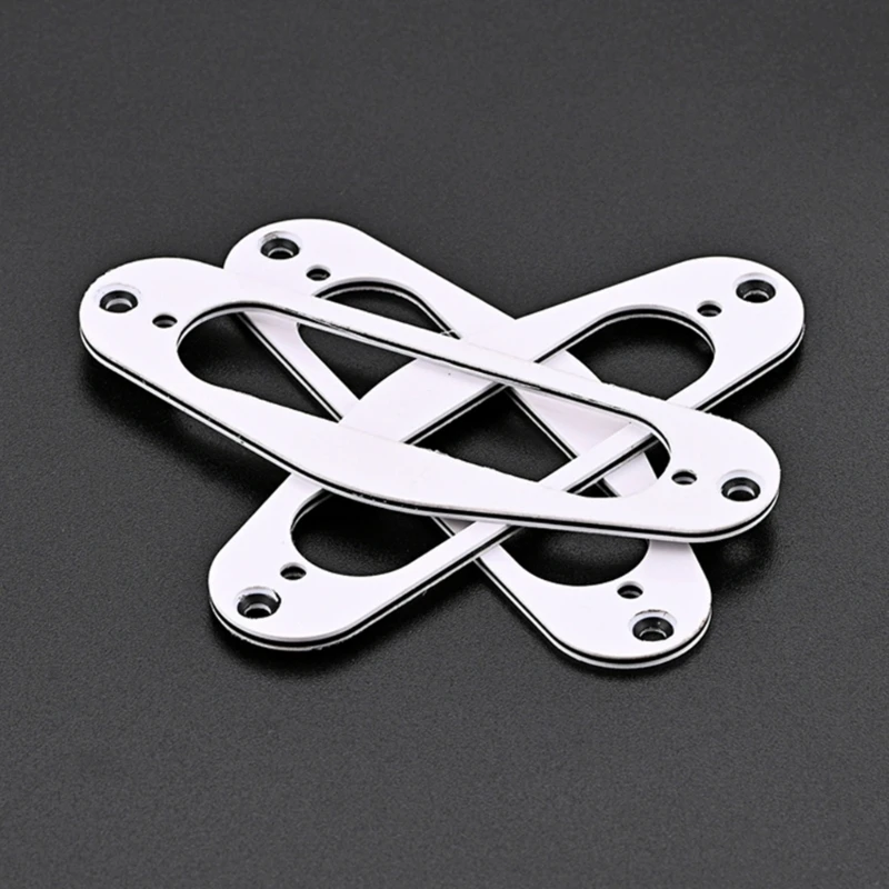3 Pcs Single Coil Pickup Mounting Ring White Black White Pickup ...