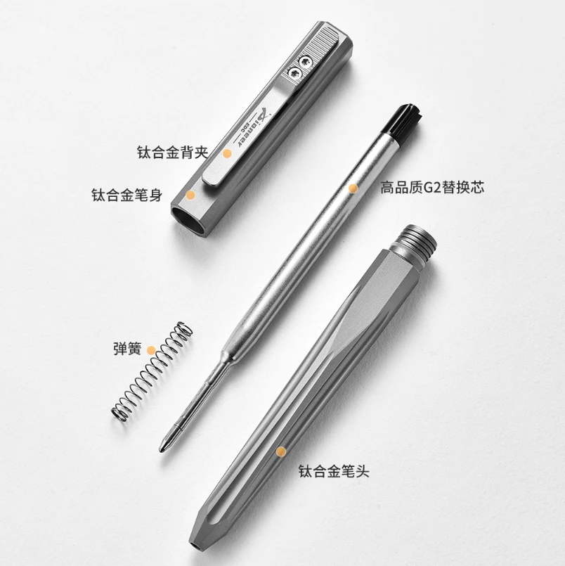 Titanium-Sliding-Decompression-Signature-Pen-Pioneer-Personalizes-The ...