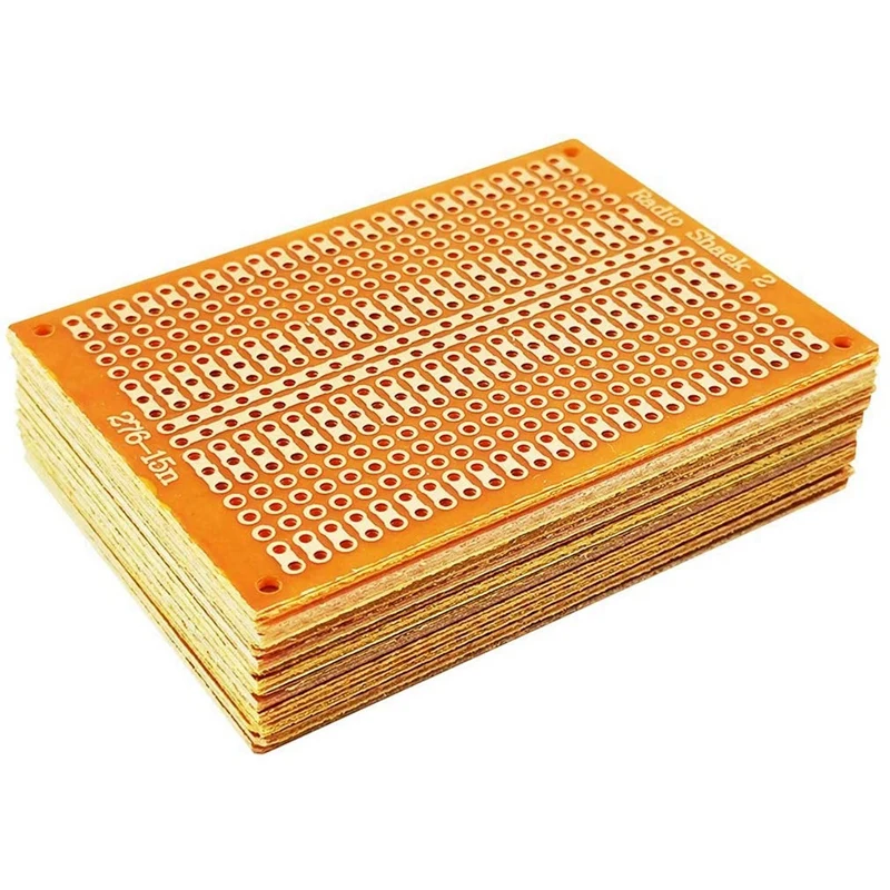 30Pcs PCB Protoboards,YUNGUI 5X7cm 1-2-3 Perf Board Circuit Board Strip ...