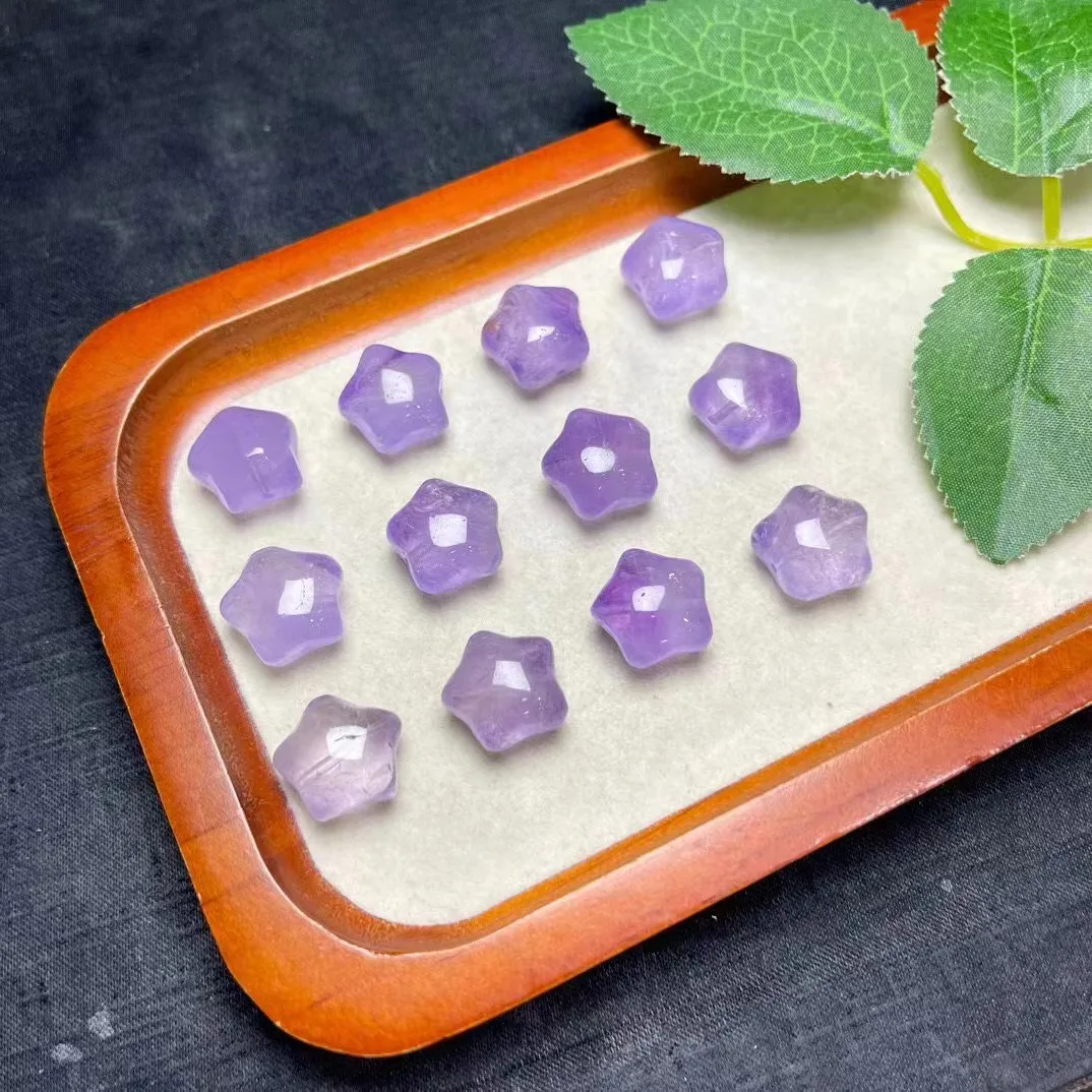 Unit-One-Piece-14mm-Hot-Selling-Natural-Amethyst-Star-Crystal-Healing ...