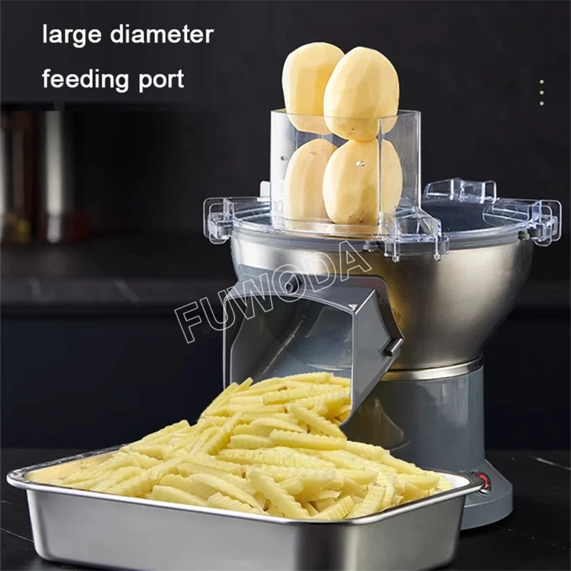 Electric-Wolf-Tooth-Potato-Cutting-Machine-Fully-Automatic-Commercial ...