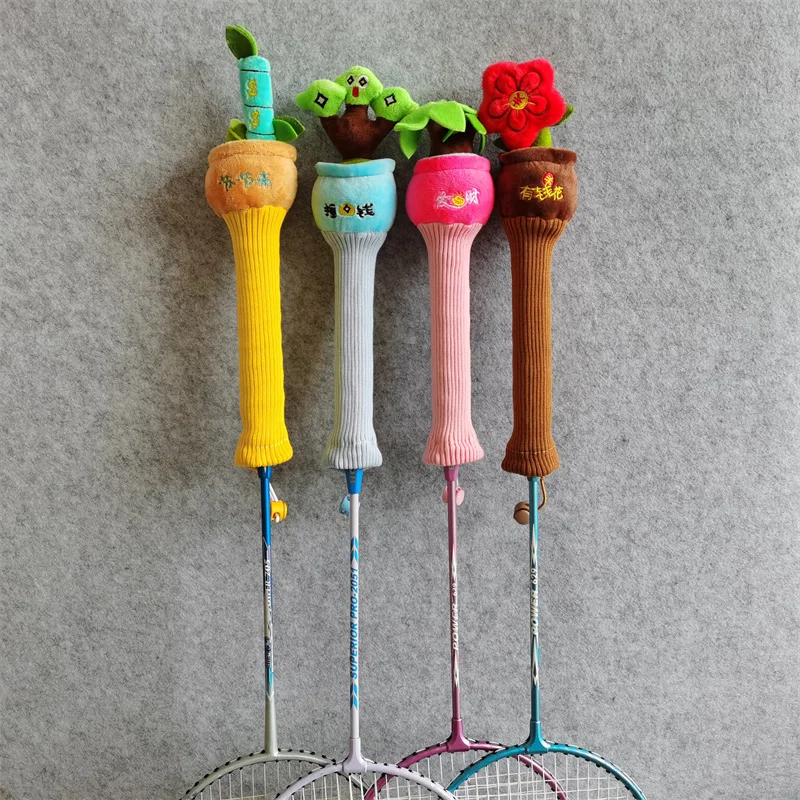 Money-Tree-Flower-Badminton-Racket-Handle-Cover-Grip-Protector ...