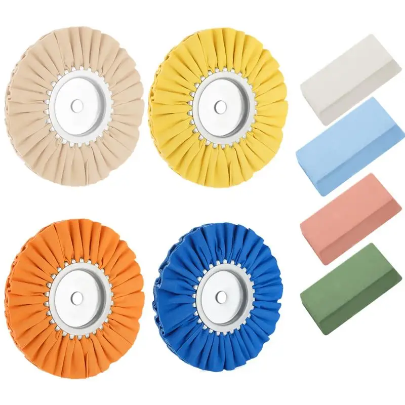 8Pcs-Buffing-Wheels-Polishing-Compound-Set-8-Airway-Polishing-Discs ...