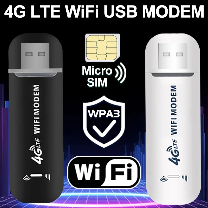 Wireless-Portable-Modem-USB-Dongle-4G-LTE-Router-Mini-Stick-Mobile ...