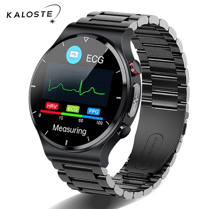 2022 ECG+PPG Smart Watch Men Full Touch Screen Alarm Clock Reminder ...
