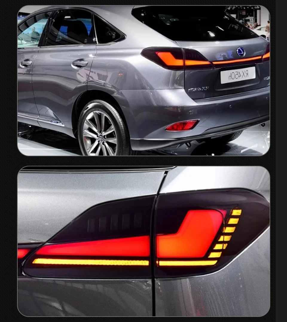 Lexus RX300 RX LED Tail Light 2009-2015 RX270 RX350 Rear Fog Brake Tur ...