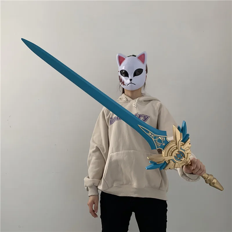 100cm Sky Blade Sword Game Genshin Impact Sword Bennett Qing Sword ...
