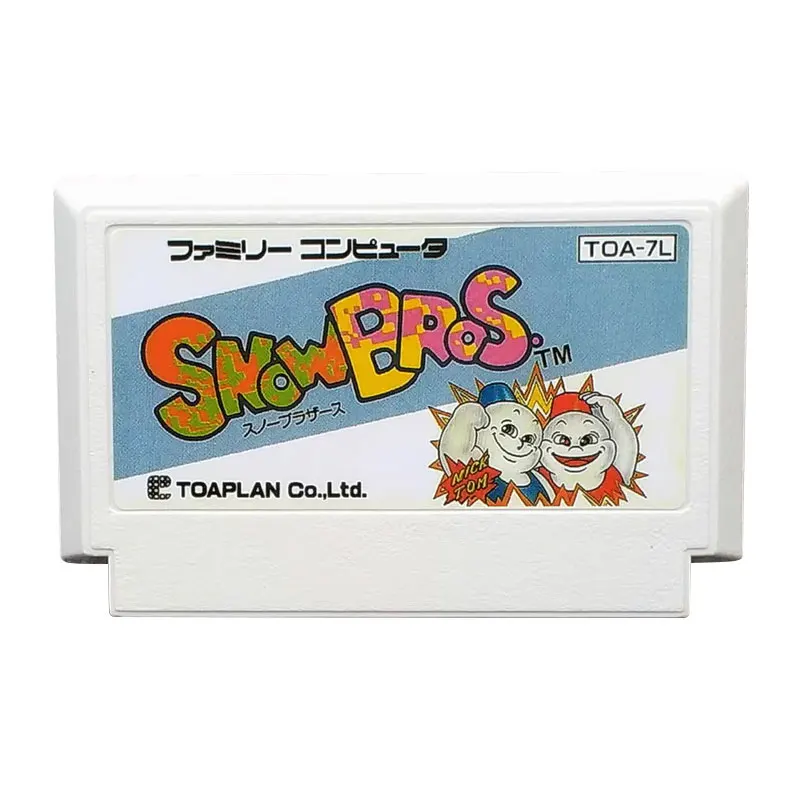 Snowbrothers-8-Bit-Game-Cartridge-For-60-Pin-TV-Game-Console-Japanese ...