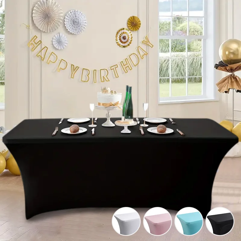 6FT-Stretch-Table-Cover-Elastic-Stretchable-Rectangular-Folding ...