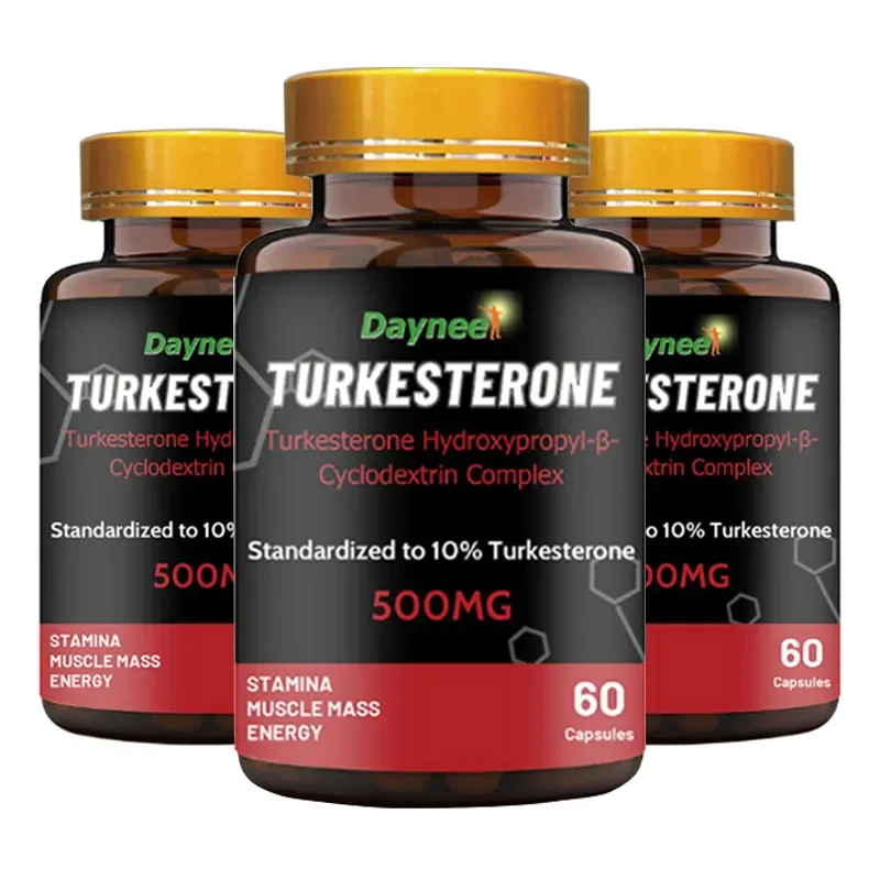 3-Bottle-Turkesterone-Capsules-pills-increasing-muscle-power-Enhance-male-health-mass-gainer ...