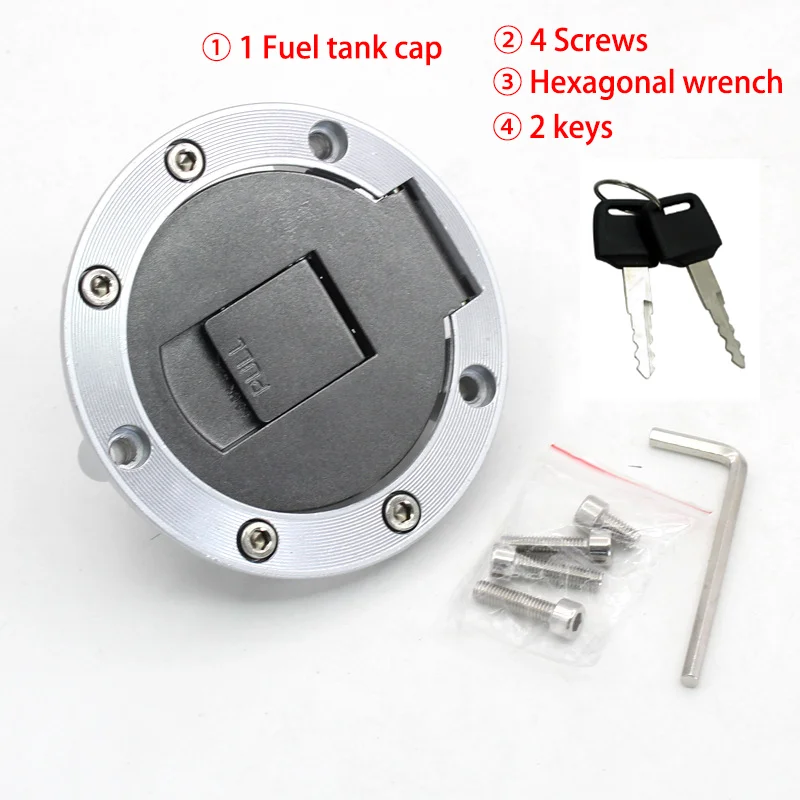 Motorcycle Fuel Tank Cap For Yamaha YZF FZR XJ FZ SRX 600 750 YZF600R ...